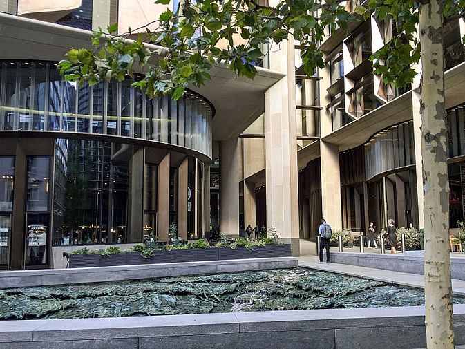 Bloomberg Place, London - Keim Paint Shop