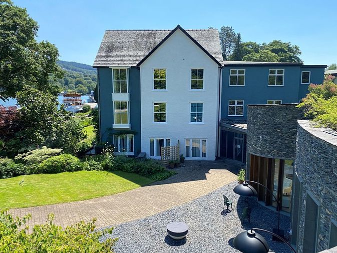 Lakeside Hotel, Cumbria - Keim Paint Shop