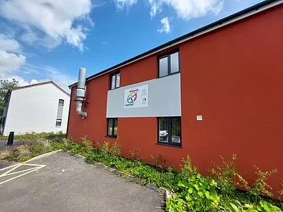 Compass Community Hub, Merthyr Tydfill - Keim Paint Shop