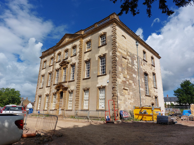 Sherborne House, Sherborne - Keim Paint Shop